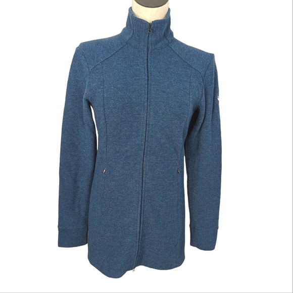 ibex | Jackets & Coats | Ibex Merino Wool Blend Backbay Tunic Zip ...